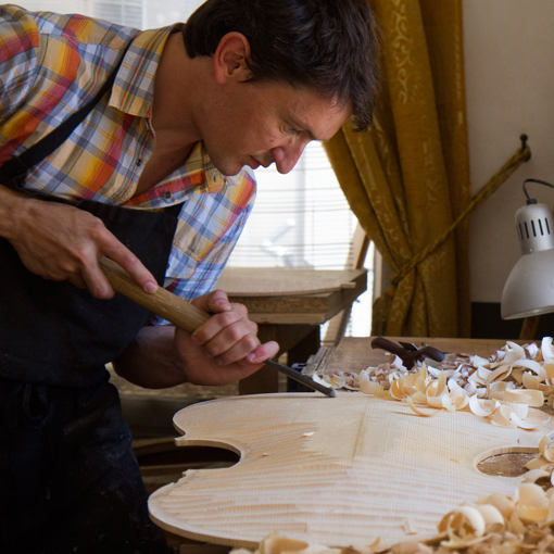 Expo photos sur le luthier Nicolas Gilles - Festival de Thau
